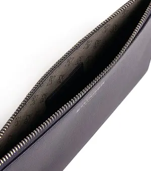 ETTINGER Leather Capra Travel Pouch - Blue