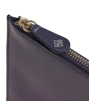 ETTINGER Leather Capra Travel Pouch - Blue