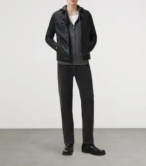 ALLSAINTS Merino Wool Mode Hoodie