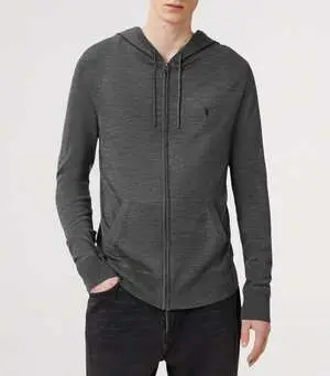 ALLSAINTS Merino Wool Mode Hoodie