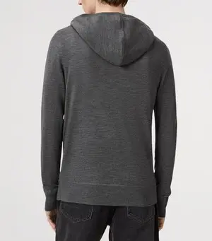 ALLSAINTS Merino Wool Mode Hoodie