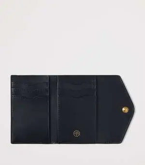 Mulberry Leather Folded Multi-card Wallet - Black