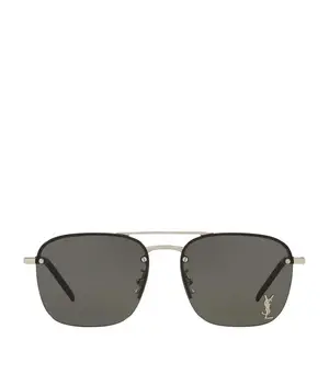 Saint Laurent Metal 0ys000490 Sunglasses - Silver