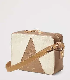 ASPINAL OF LONDON Leather Camera Bag - Neutral