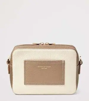 ASPINAL OF LONDON Leather Camera Bag - Neutral