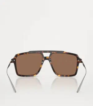 Dolce & Gabbana Acetate Aviator Sunglasses
