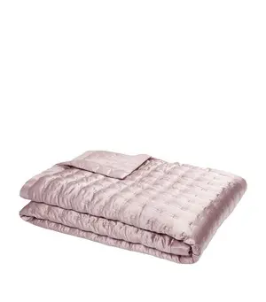 Gingerlily Silk Super King Windsor Duvet Cover - Pink