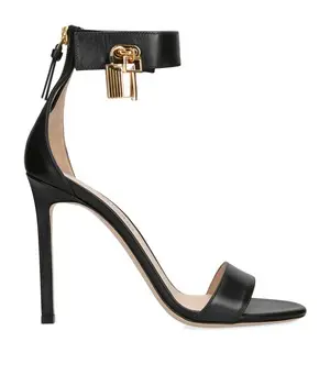TOM FORD Leather Padlock Stilettos