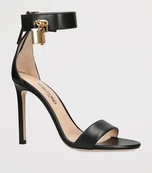 TOM FORD Leather Padlock Stilettos