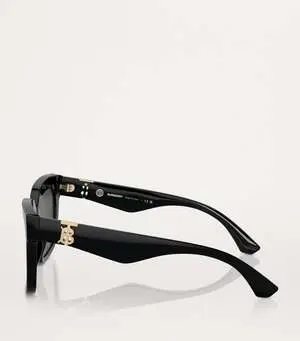 Burberry Acetate Be4419 Sunglasses - Black