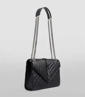 Saint Laurent Envelope Matelassé Shoulder Bag