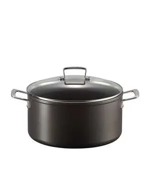 LE CREUSET Toughened Non-stick Deep Casserole Dish - Black