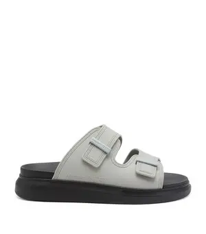 Alexander McQueen Oversized Hybrid Sandals - Black