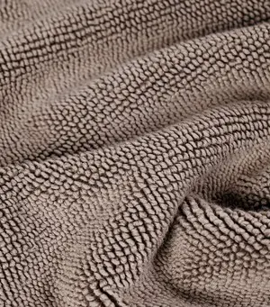 HAMAM Organic Cotton Pera Woven Bath Mat - Blue