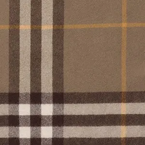 Burberry Cashmere Check Scarf - Brown