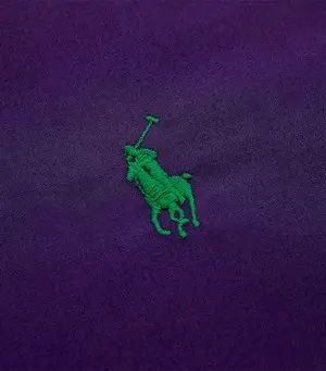 Ralph Lauren Cotton Super King Duvet Cover - Purple