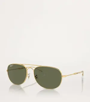 Ray-ban Bain Bridge Sunglasses - Gold