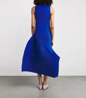 Issey Miyake Fold Pleats Maxi Dress