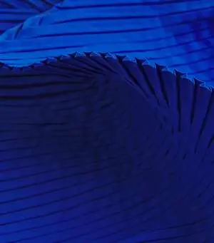 Issey Miyake Fold Pleats Maxi Dress