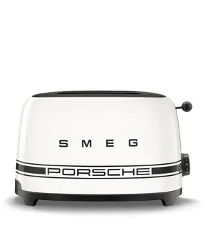 SMEG X Porsche 2-slice Toaster - White