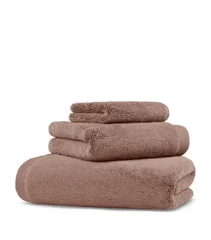 HAMAM Organic Cotton Olympia Bath Towel Pink