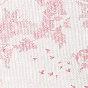 Harrods Toile Half Moon Cosmetic Bag - Pink