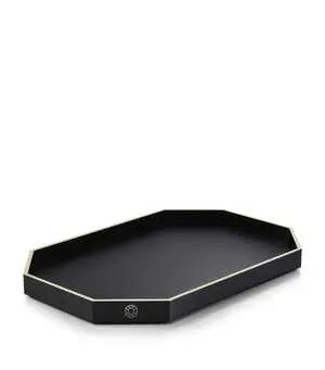 THE MARTHA, BY BACCARAT Large Octogone Tray - Clear