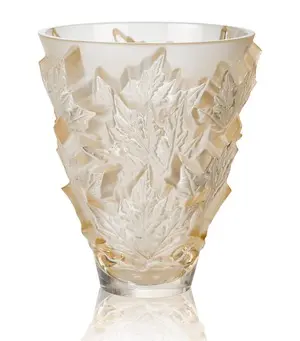 Lalique Crystal Champs-elysées Vase - Clear