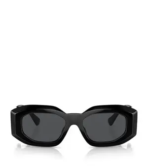 Versace Octagon Sunglasses - Black
