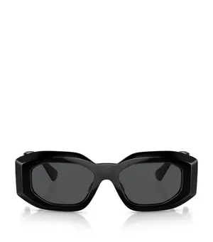 Versace Octagon Sunglasses - Black