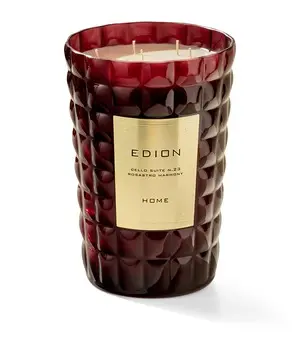 EDION Cello Suite No.23 Rosastro Harmony Candle - Burgandy