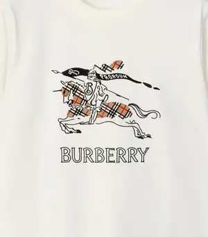 Burberry Cotton Ekd T-shirt - White