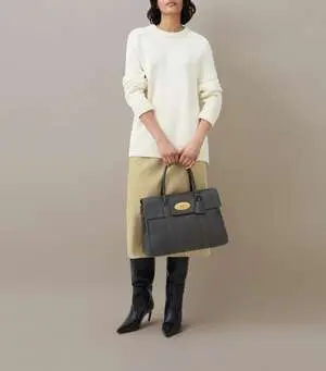 Mulberry Leather Bayswater Top Handle Bag