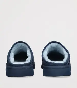 UGG Classic Suede Slippers - Navy