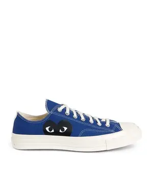 Play Comme Des Garcon X Converse Heart Chuck Taylor All Star '70 Low-top Sneakers - Blue