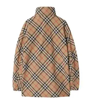 Burberry Check Lightweight Jacket - Beige