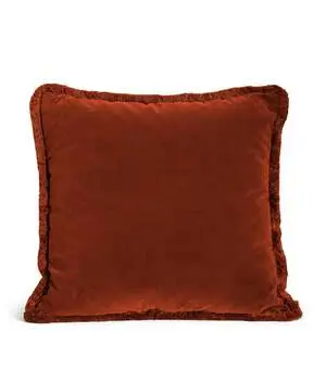 SOHO HOME Velvet Margeaux Cushion - Orange
