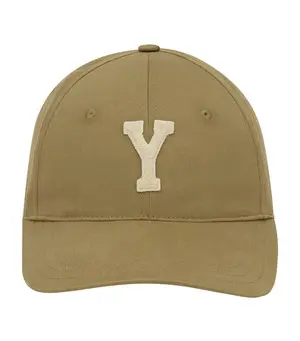 Saint Laurent Y Varsity Baseball Cap - Beige