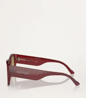 FERRARI Acetate Sunglasses - Red