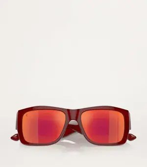 FERRARI Acetate Sunglasses - Red