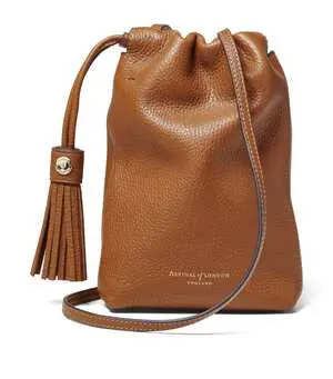 Aspinal Of London Gold Tone Bucket Bags For Women