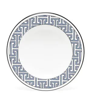 O.W.LONDON Maze Tea Plate - Blue