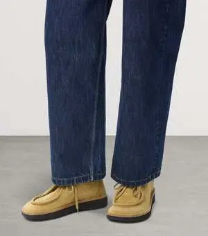 Loewe Faro Suede Shoes