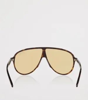 TOM FORD Vladimir Pilot Sunglasses - Brown