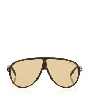 TOM FORD Vladimir Pilot Sunglasses Brown