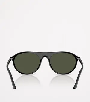 Ray-ban Rounded Square Sunglasses - Black