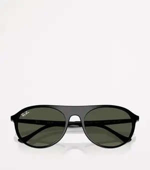 Ray-ban Rounded Square Sunglasses - Black