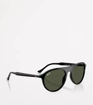 Ray-ban Rounded Square Sunglasses - Black