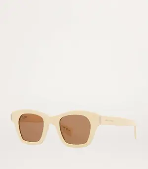 Saint Laurent Acetate 0ys000496 Sunglasses - White