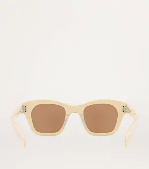 Saint Laurent Acetate 0ys000496 Sunglasses - White